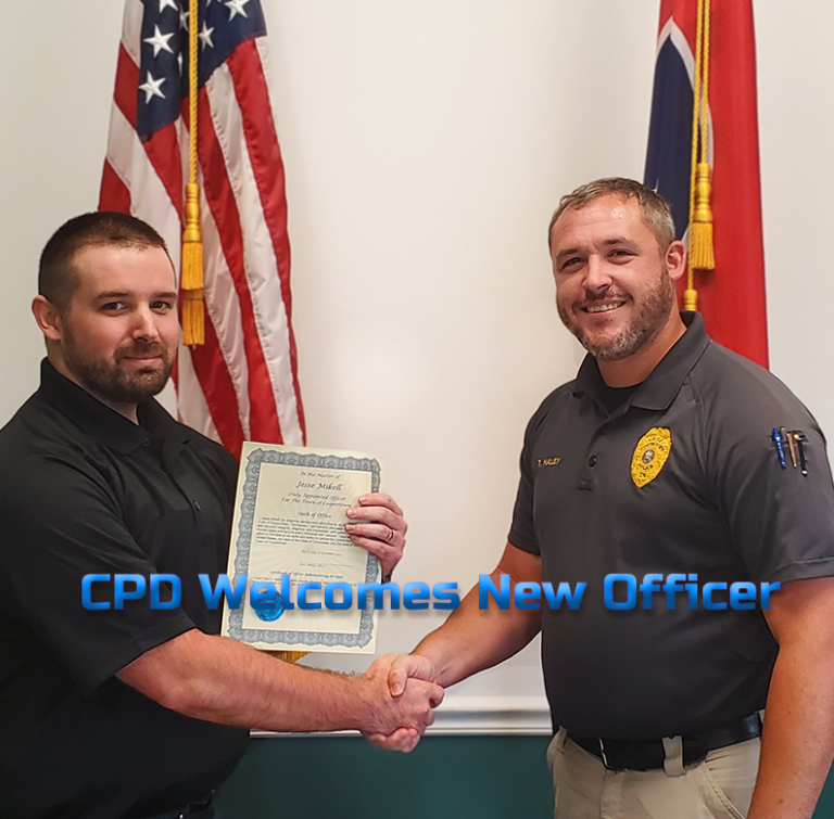 CPD Welcomes Newest Officer - CPD News Room