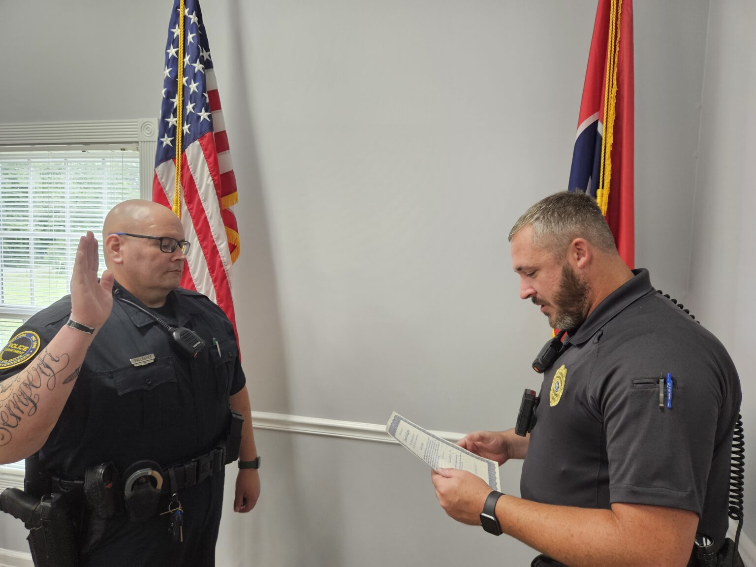 Coopertown Police Welcome New Officers - CPD News Room